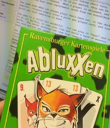 May 27th, 2014 - Abluxxen | Reducing Doug's To Play List | BoardGameGeek