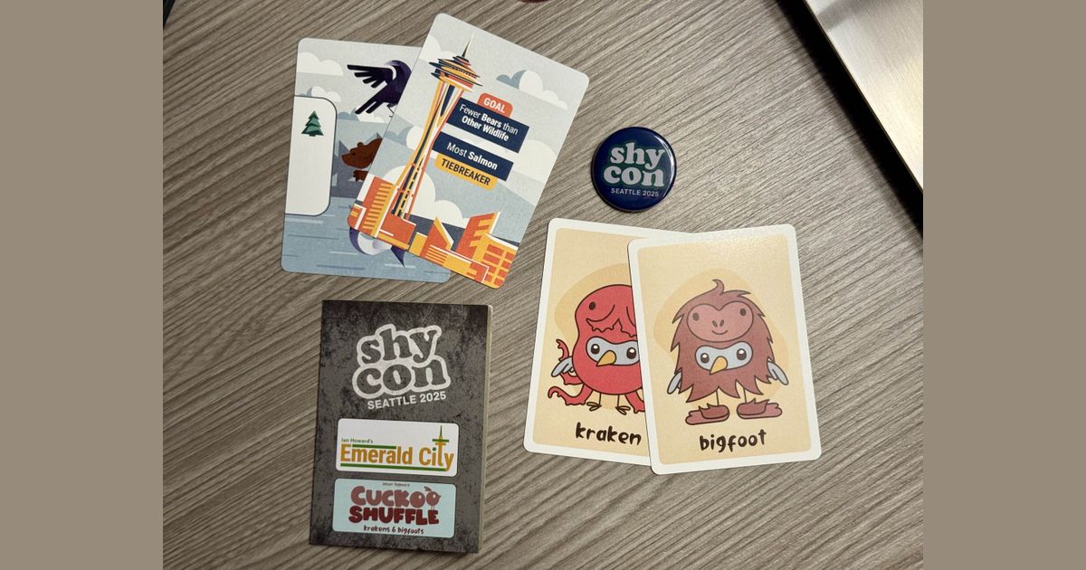 Official rules (Button Shy) | Cuckoo Shuffle: krakens & bigfoots