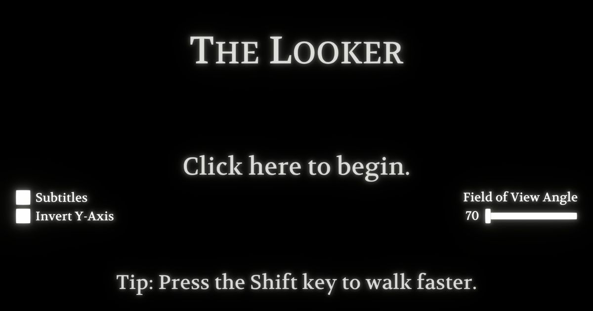 The Looker | Video Game | VideoGameGeek