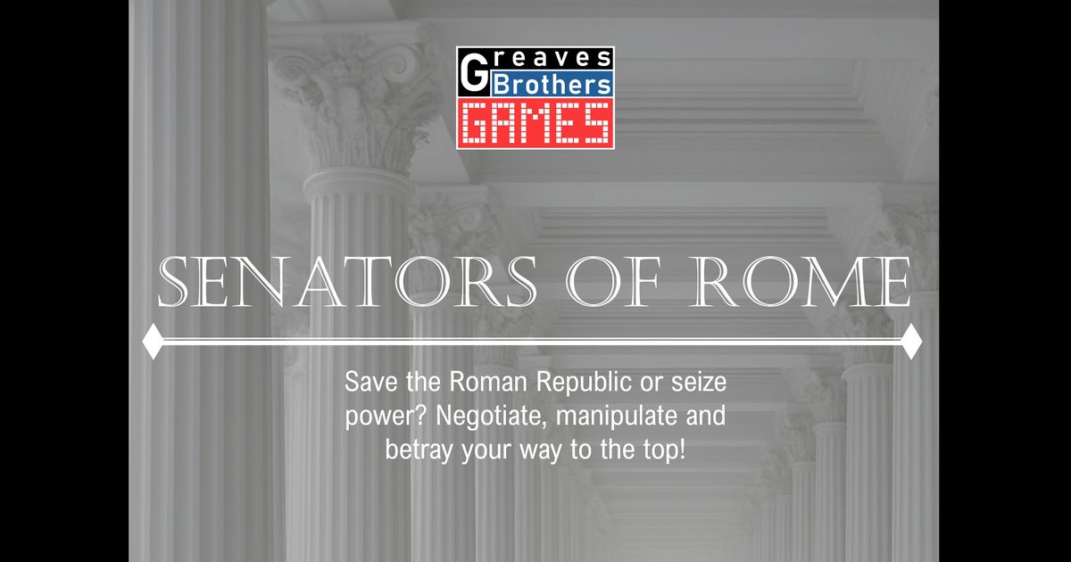 Senators of Rome | Board Game | BoardGameGeek