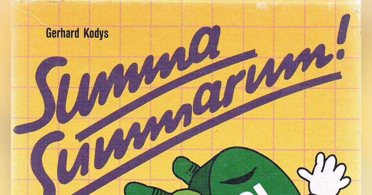Summa Summarum! | Board Game | BoardGameGeek