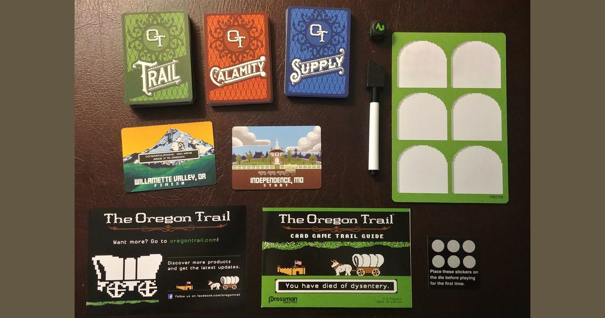 Oregon Trail Card