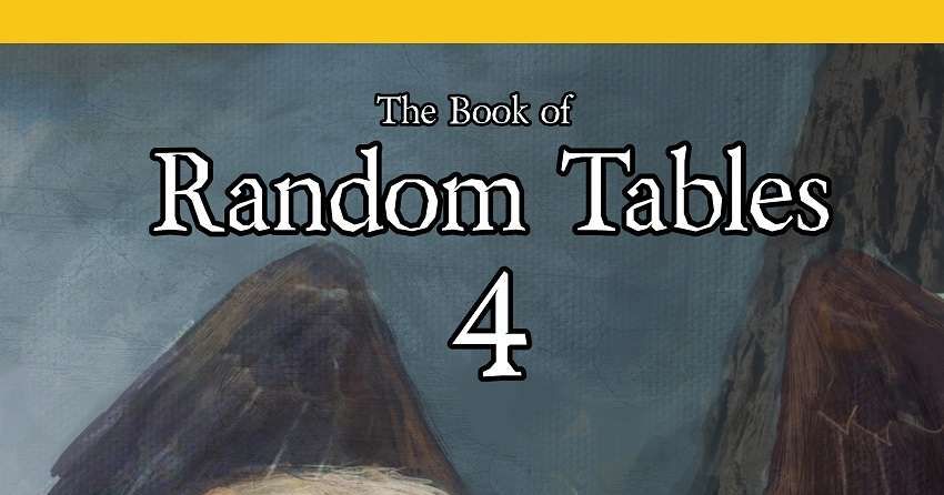 The Book of Random Tables 4 | RPG Item | RPGGeek