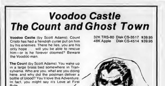 Voodoo Castle, The Count, and Ghost Town, CS-3517 | Video Game ...