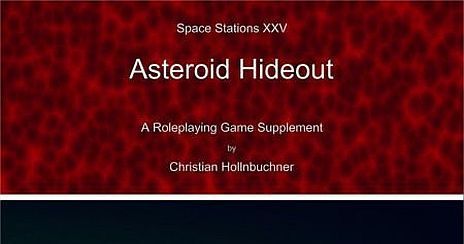 Space Stations 27: Asteroid Hideout | RPG Item | RPGGeek