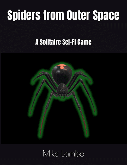 Maps from the game | Spiders from Outer Space: A Solitaire Sci-Fi Game