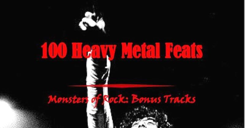 100 Heavy Metal Feats | RPG Item | BoardGameGeek