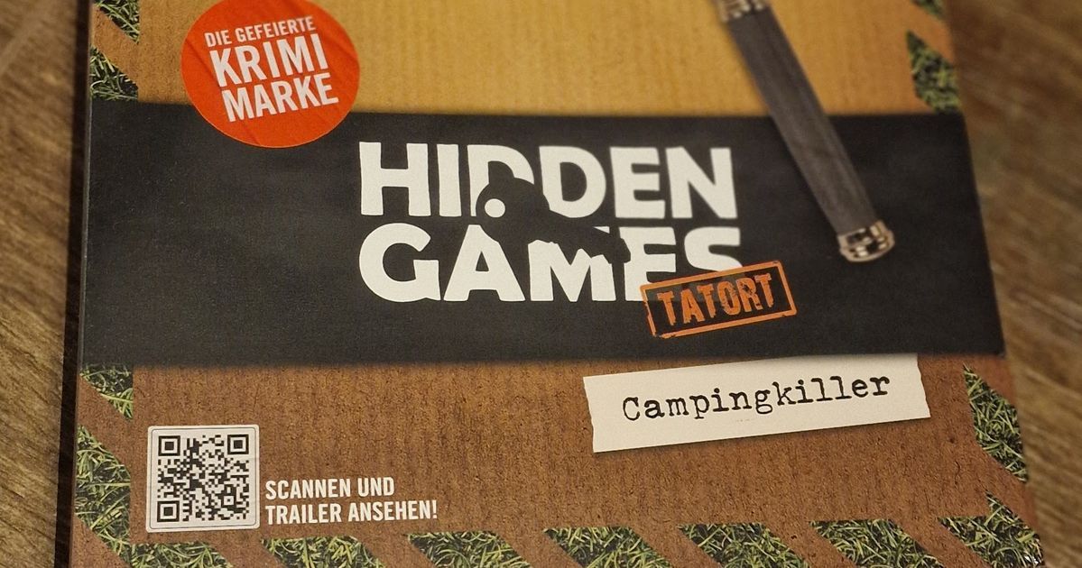 Hidden Games Tatort: Campingkiller | Board Game | BoardGameGeek