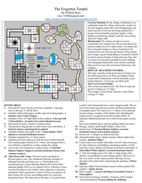 The Forgotten Temple | RPG Item | RPGGeek