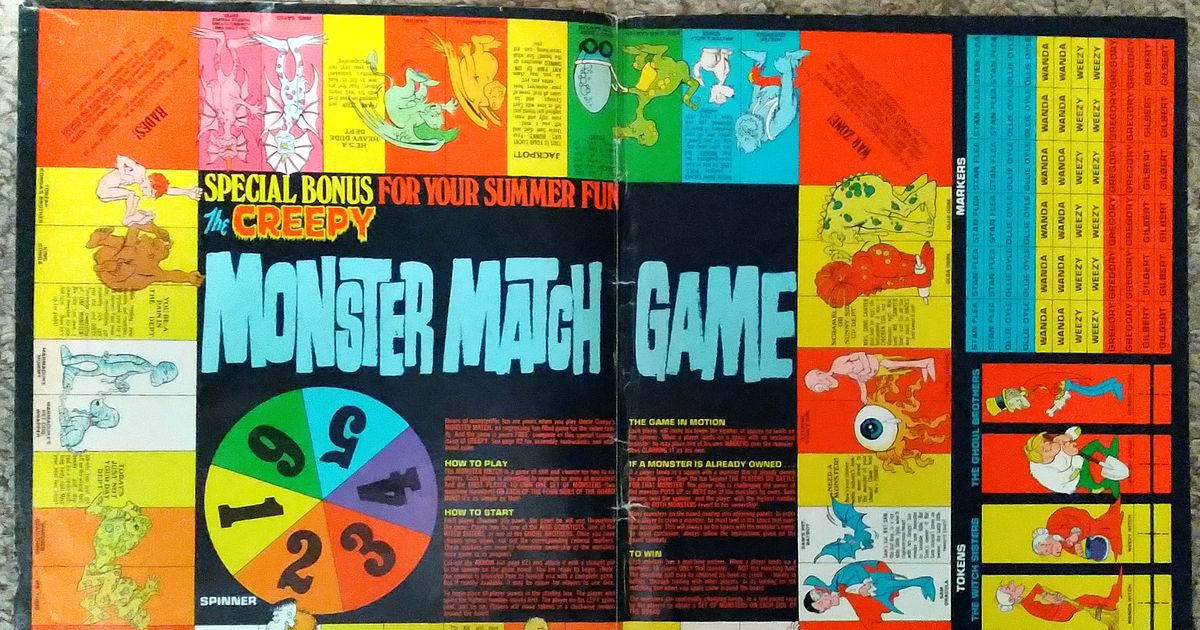 Monster Match | Board Game | BoardGameGeek