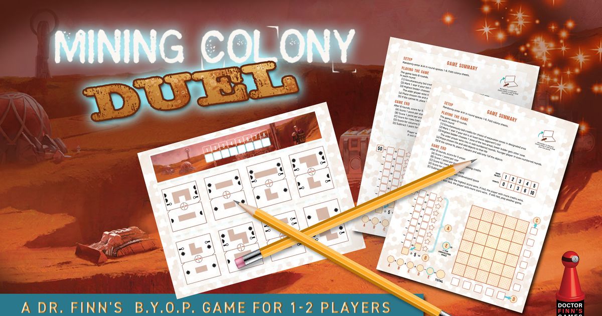 Mining Colony Duel | Board Game | BoardGameGeek