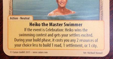 The Rivals for Catan: Heiko the Master Swimmer | Board Game | BoardGameGeek