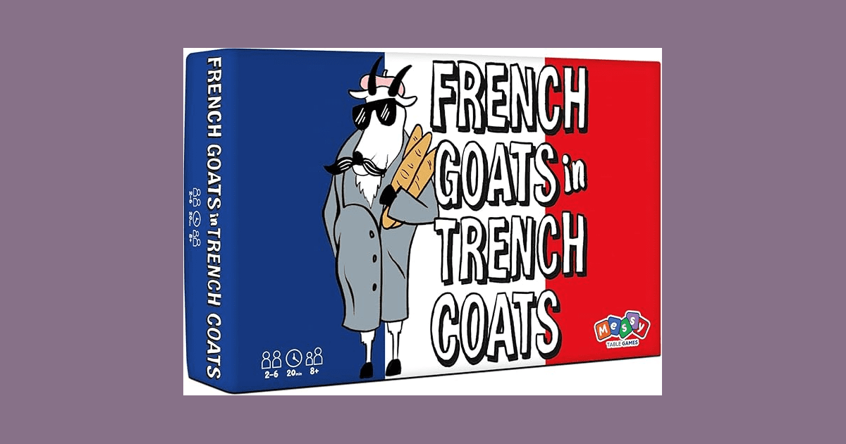 Le Chic Chèvre - A Goat Load Of Fun | French Goats in Trench Coats