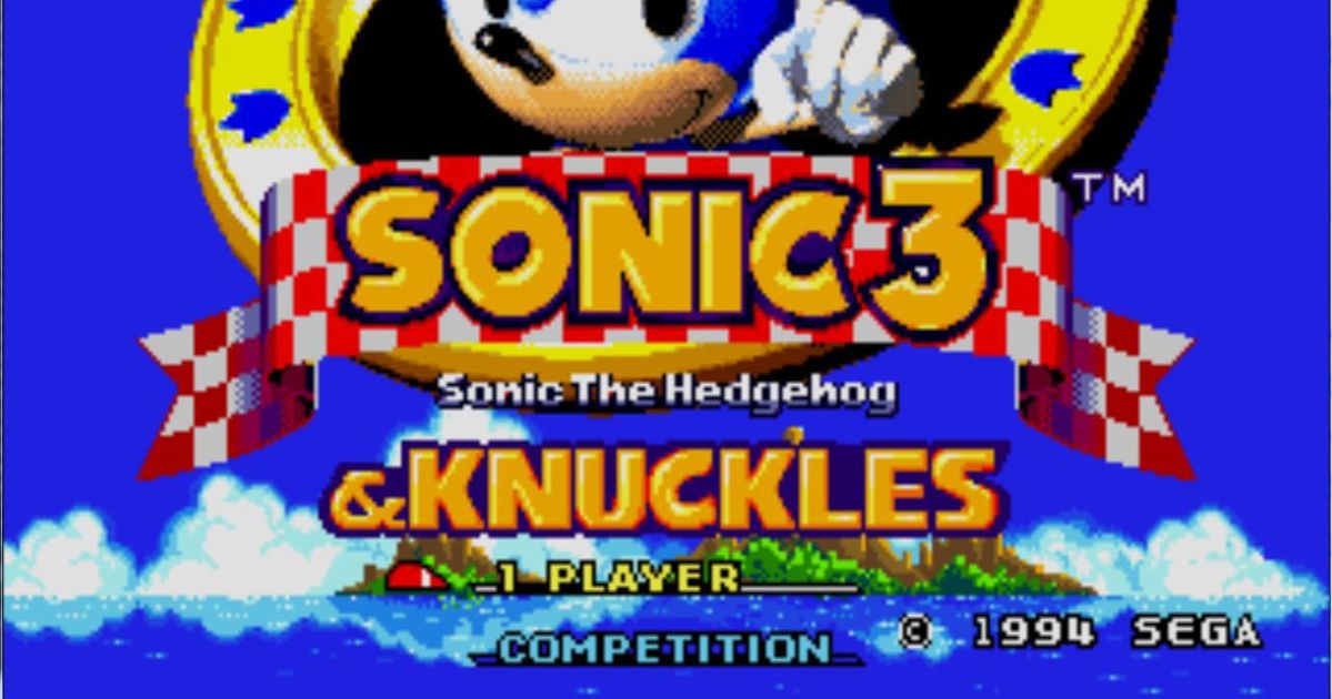 Sonic 3 & Knuckles | Video Game | VideoGameGeek