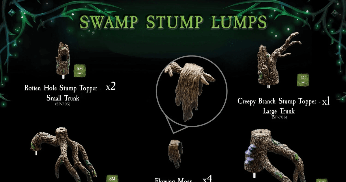 Swamp Stump Lumps | RPG Item | RPGGeek