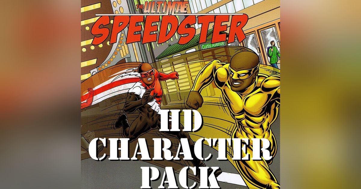 The Ultimate Speedster (HD Character Pack) | RPG Item | RPGGeek