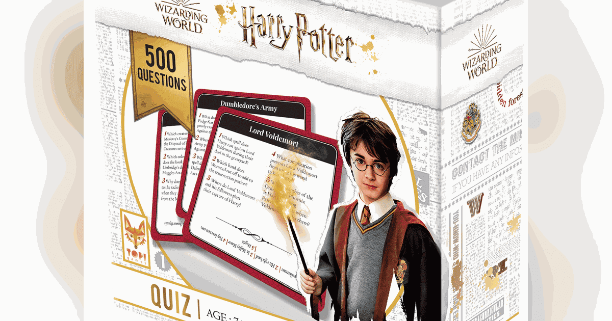 Harry Potter: Quiz 500 | Board Game | BoardGameGeek