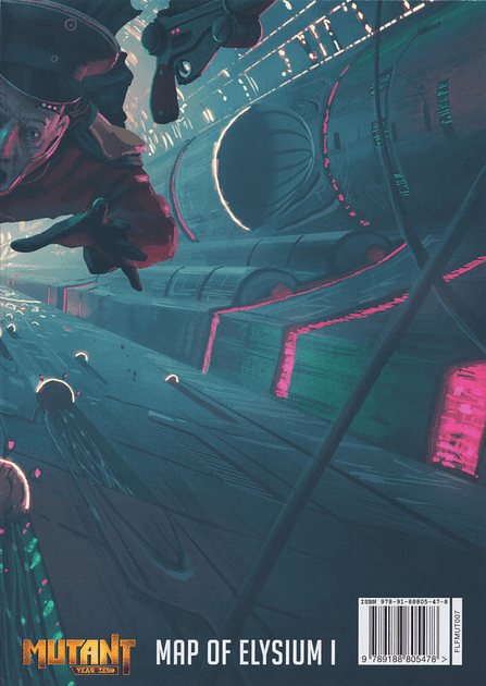 Mutant: Elysium Map of Elysium I | RPG Item | RPGGeek