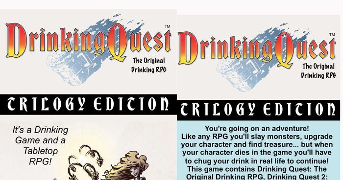 Drinking Quest Trilogy Edition | RPG Item | RPGGeek