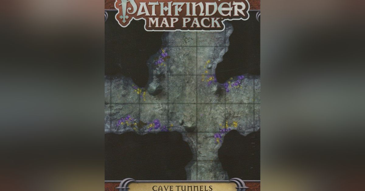 Pathfinder Map Pack: Cave Tunnels | RPG Item | BoardGameGeek