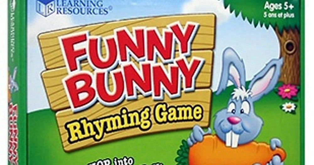 Funny Bunny Rhyming Game | Board Game | BoardGameGeek