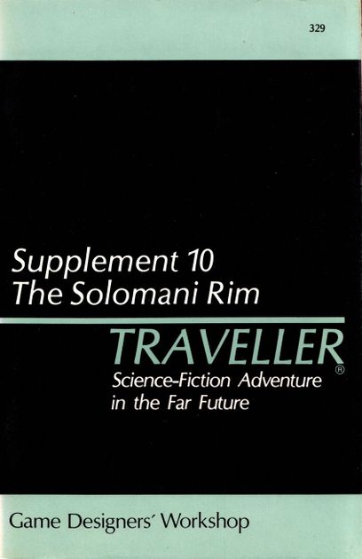 Supplement 10: The Solomani Rim | RPG Item | RPGGeek