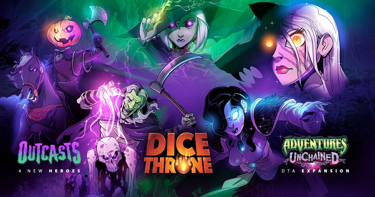 Dice Throne: Outcasts | Board Game | BoardGameGeek