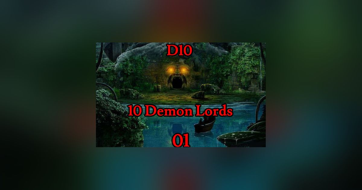 D10: 10 Demon Lords 01 | RPG Item | RPGGeek