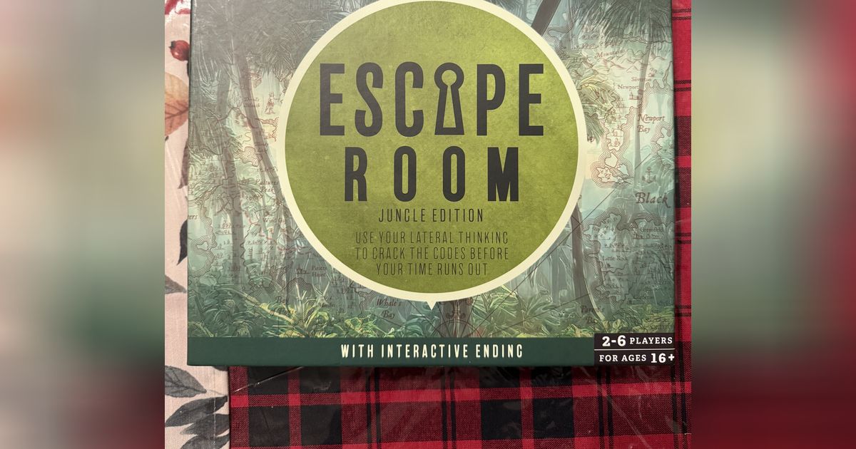 Host Your Own Escape Room: Jungle Edition | Board Game | BoardGameGeek