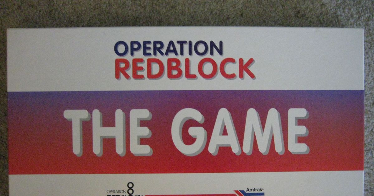 Operation Redblock "The Game" | Board Game | BoardGameGeek
