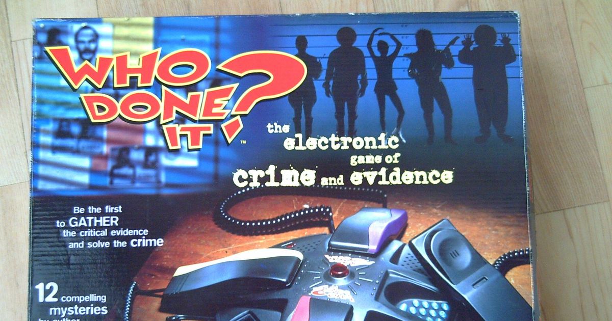 Who Done It? | Board Game | BoardGameGeek