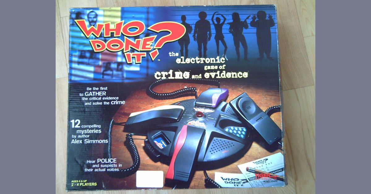 Who Done It? | Board Game | BoardGameGeek