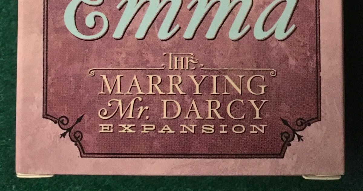 Marrying Mr. Darcy: the Emma Expansion | Board Game | BoardGameGeek