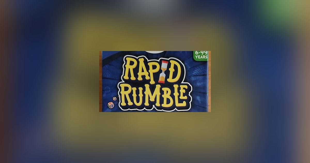 Rapid Rumble | Board Game | BoardGameGeek