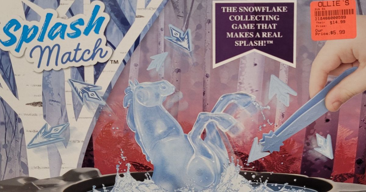 Frozen II: Splash Match | Board Game | BoardGameGeek
