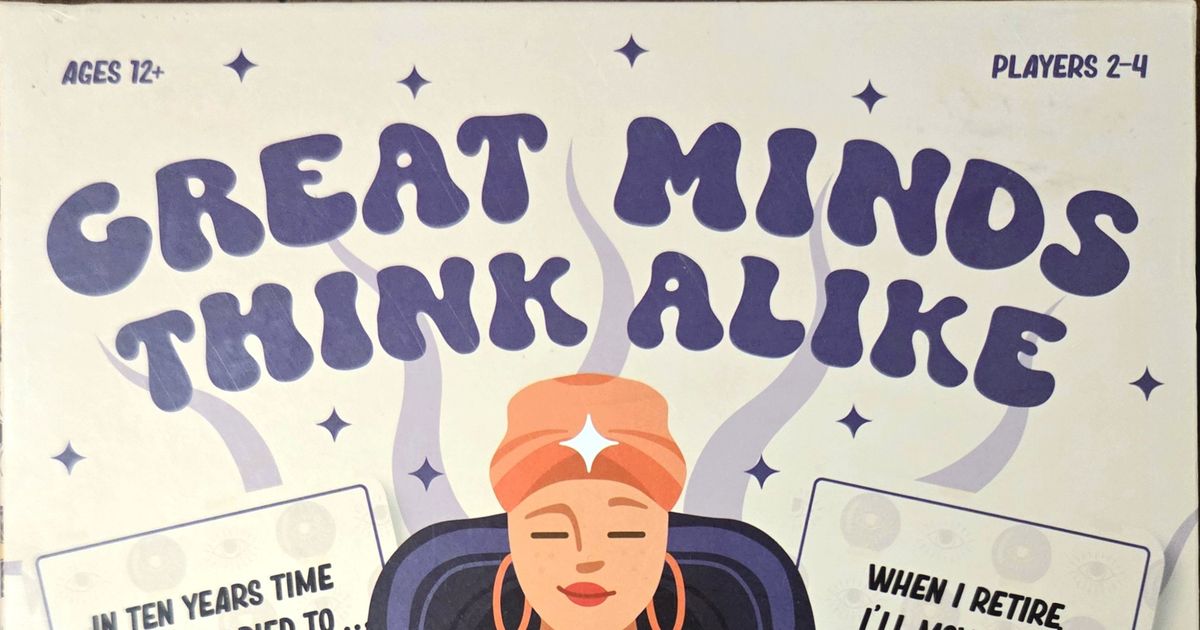 Great Minds Think Alike | Board Game | BoardGameGeek