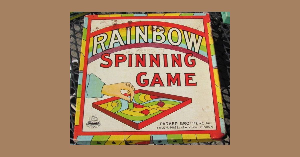 Rainbow Spinning Game | Board Game | BoardGameGeek