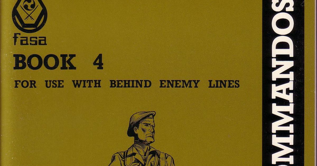 British Commandos - Book 4 | RPG Item | RPGGeek