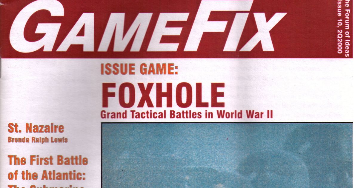 Foxhole: Grand Tactical Battles in World War II | Board Game ...