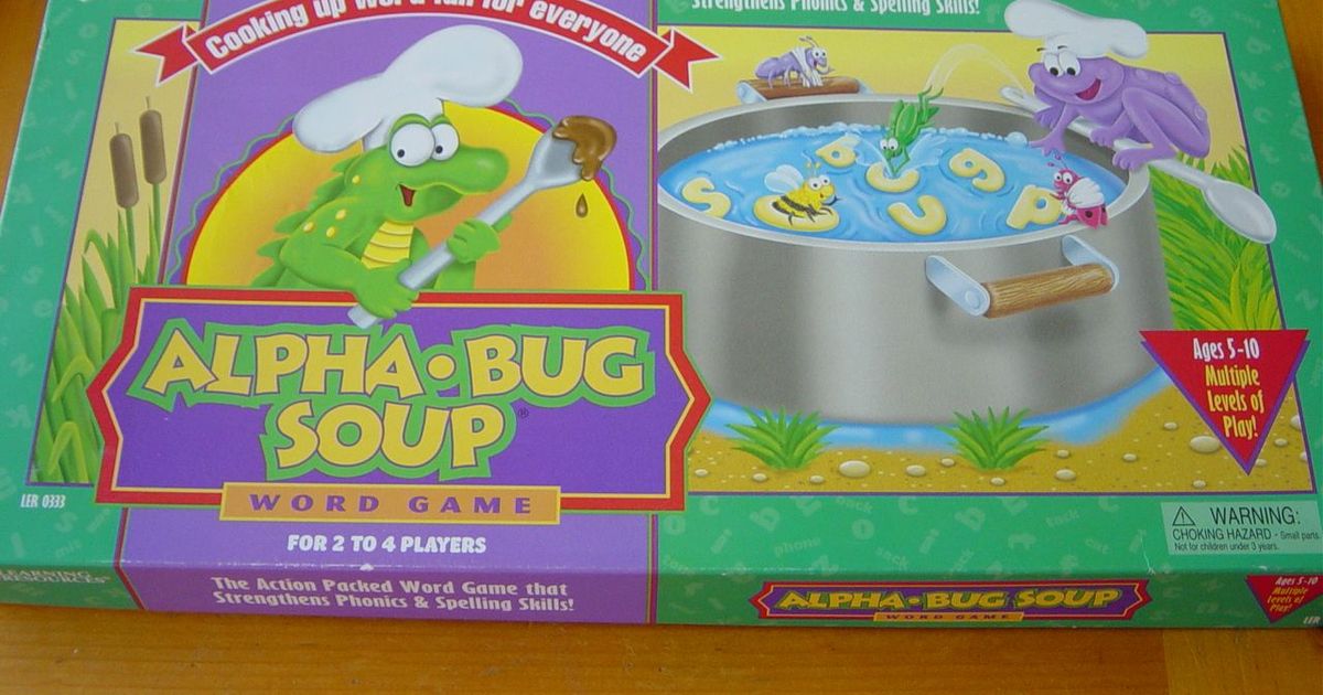 Alpha-Bug Soup | Board Game | BoardGameGeek