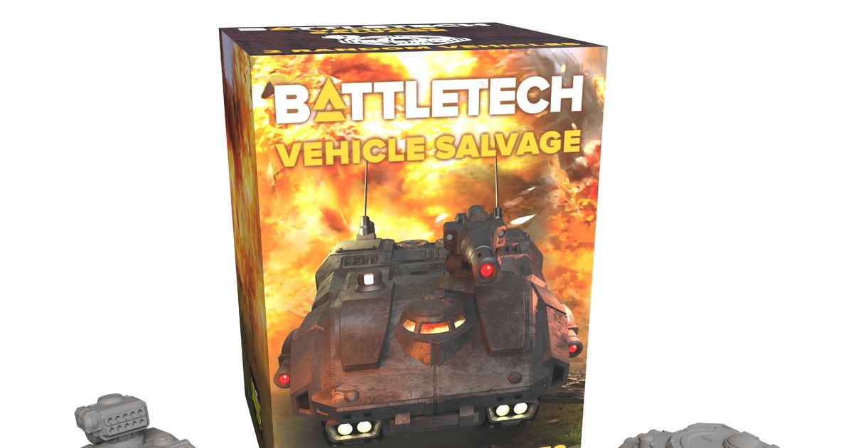 Battletech: Salvage Box – Battlefield Support | Board Game | BoardGameGeek
