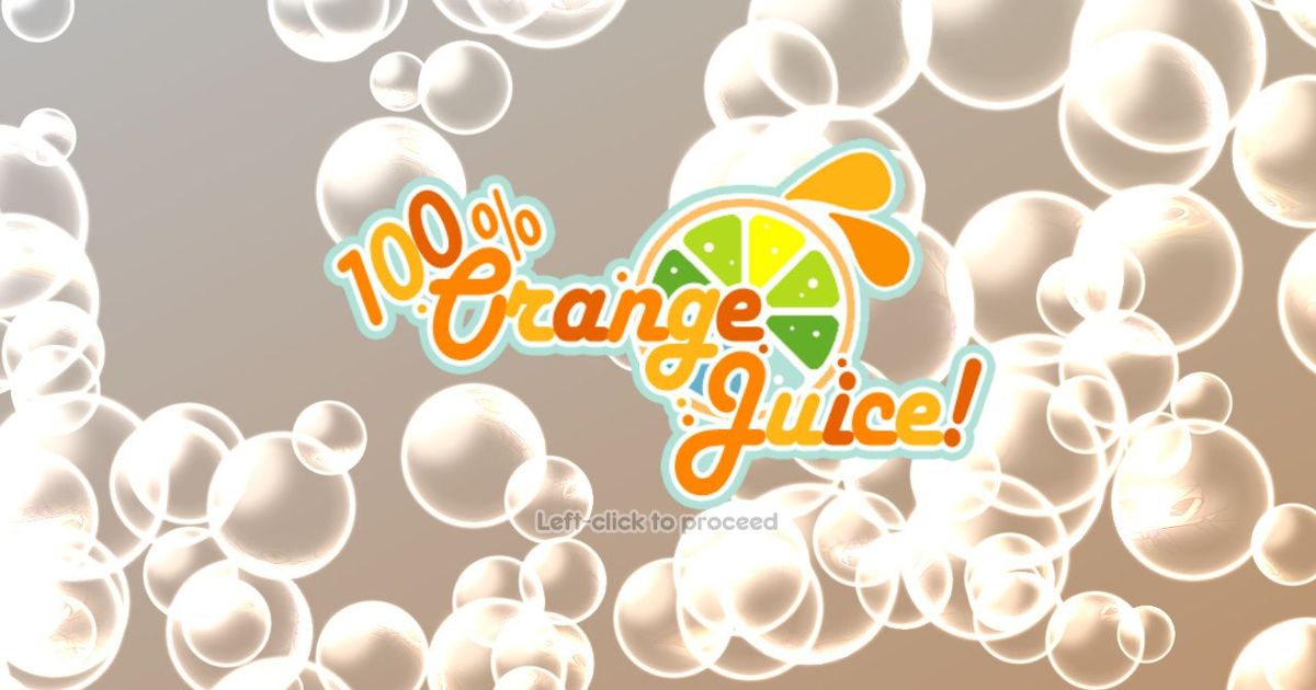 100% Orange Juice | Video Game | VideoGameGeek