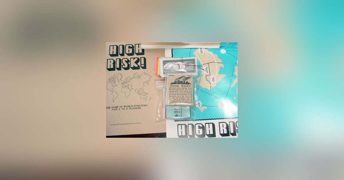High Risk! | Board Game | BoardGameGeek
