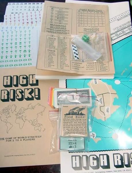 High Risk! | Board Game | BoardGameGeek