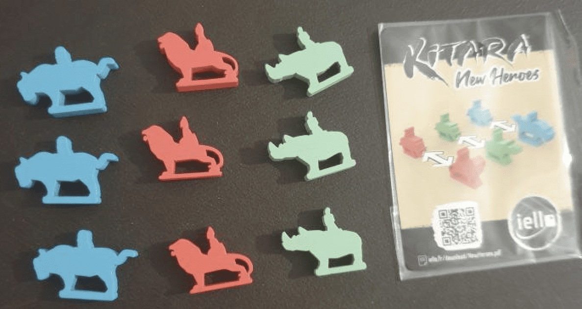 Kitara: New Heroes | Board Game Accessory | BoardGameGeek