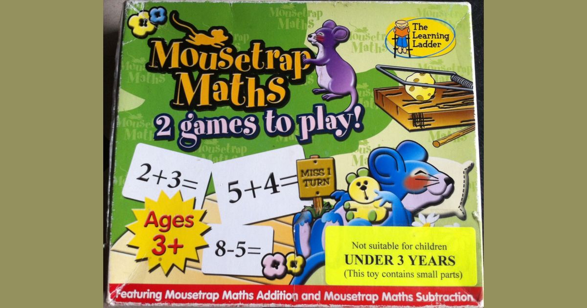 Mousetrap Maths | Board Game | BoardGameGeek