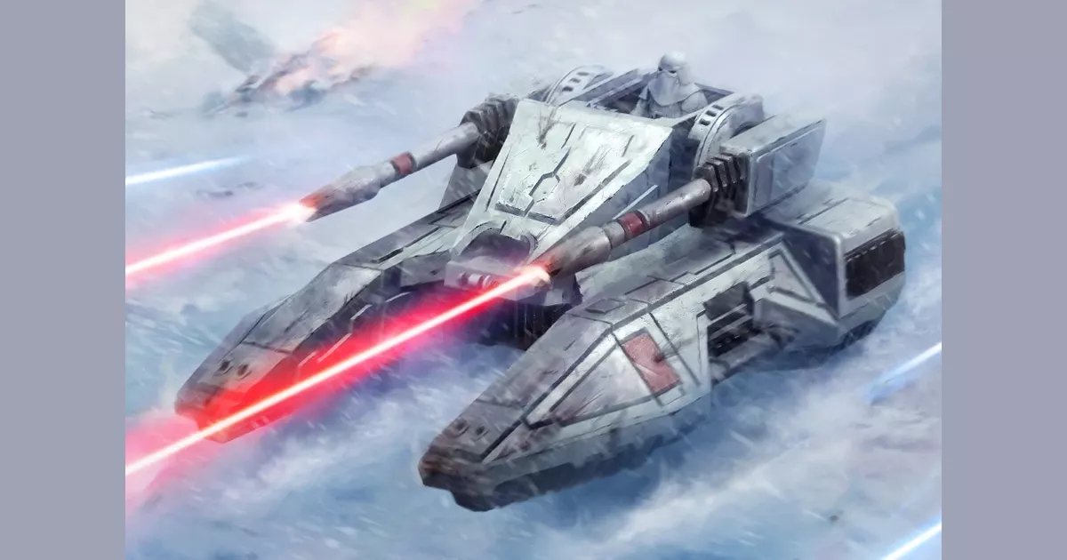 Star Wars: Imperial Assault - SC2-M Repulsor Tank | Painted Boardgame minis