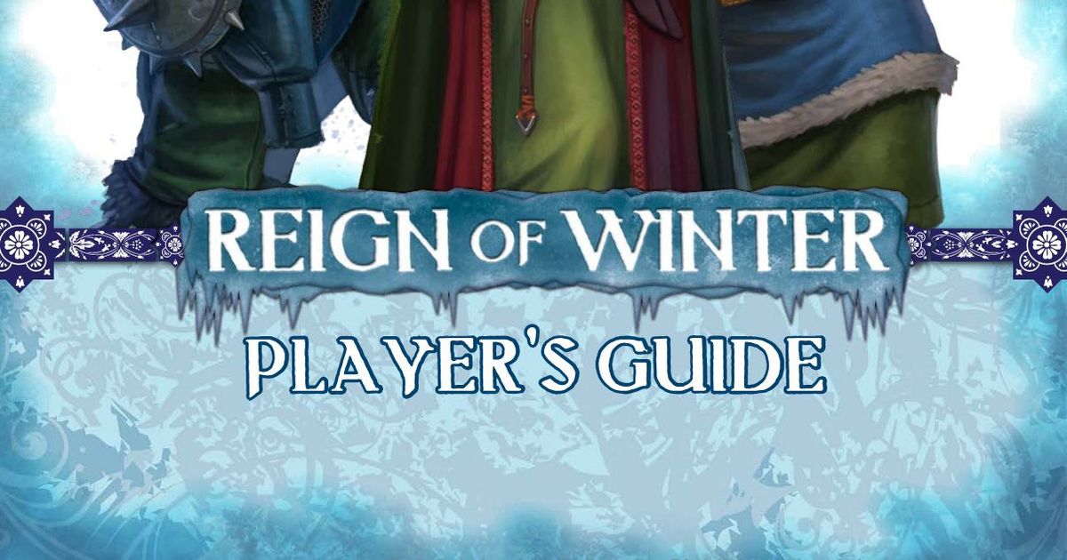 Reign of Winter Player's Guide | RPG Item | RPGGeek