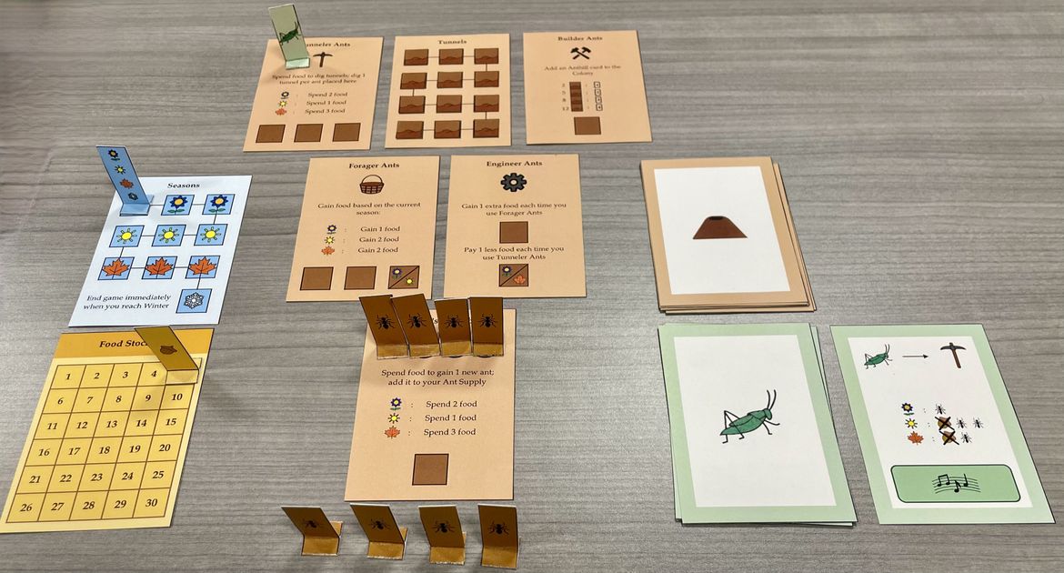 The Ants & The Grasshopper | Board Game | BoardGameGeek
