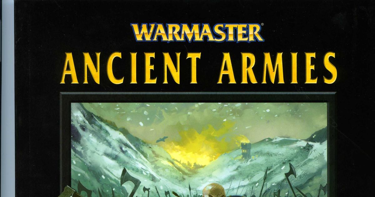 Warmaster Ancient Armies | Board Game | BoardGameGeek